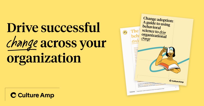 Jamal M. on LinkedIn: Behavior change adoption guide | Culture Amp Jamal M. on LinkedIn: Behavior change adoption guide | Culture Amp