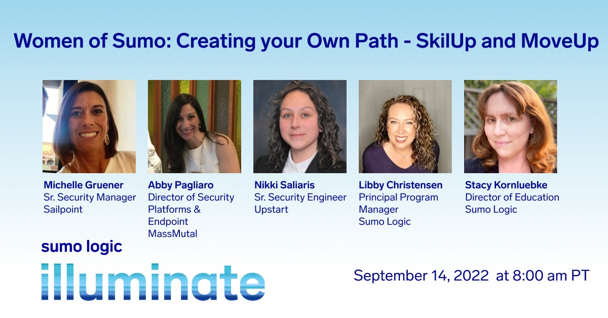 Samuel D Fell on LinkedIn: Illuminate 2022: Sumo Logic User Conference ... Samuel D Fell on LinkedIn: Illuminate 2022: Sumo Logic User Conference ...