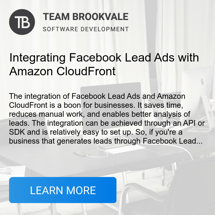 Integrating Facebook Lead Ads with Amazon CloudFront | Thomas Saunders Integrating Facebook Lead Ads with Amazon CloudFront | Thomas Saunders