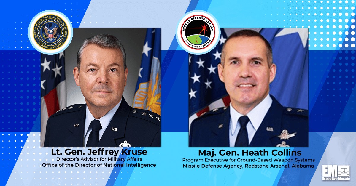 Executive Mosaic on LinkedIn: Lt. Gen. Jeffrey Kruse, Maj. Gen. Heath ... Executive Mosaic on LinkedIn: Lt. Gen. Jeffrey Kruse, Maj. Gen. Heath ...