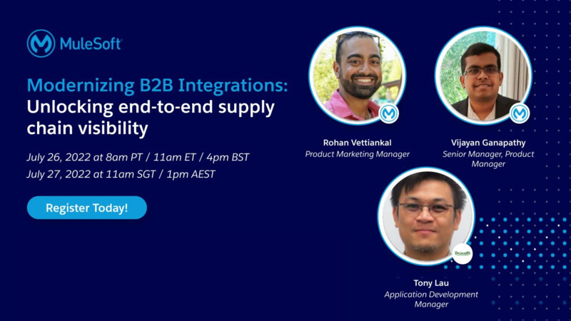 MuleSoft on LinkedIn: Modernizing B2B Integrations: Unlocking end-to ... MuleSoft on LinkedIn: Modernizing B2B Integrations: Unlocking end-to ...