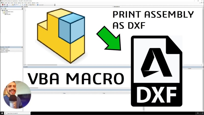 SOLIDWORKS VBA Macro: Export Assembly Components as DXF | BLUE BYTE ... SOLIDWORKS VBA Macro: Export Assembly Components as DXF | BLUE BYTE ...