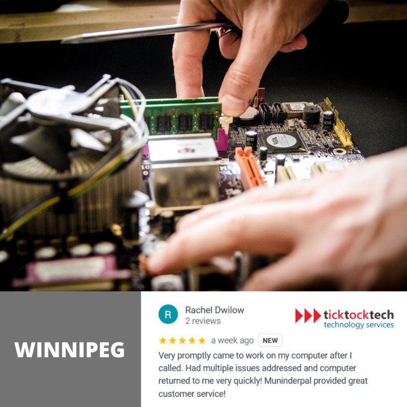 TickTockTech on LinkedIn: TickTockTech - Computer Repair Winnipeg TickTockTech on LinkedIn: TickTockTech - Computer Repair Winnipeg