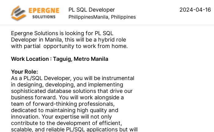 Shalini S on LinkedIn: PL SQL Developer Shalini S on LinkedIn: PL SQL Developer
