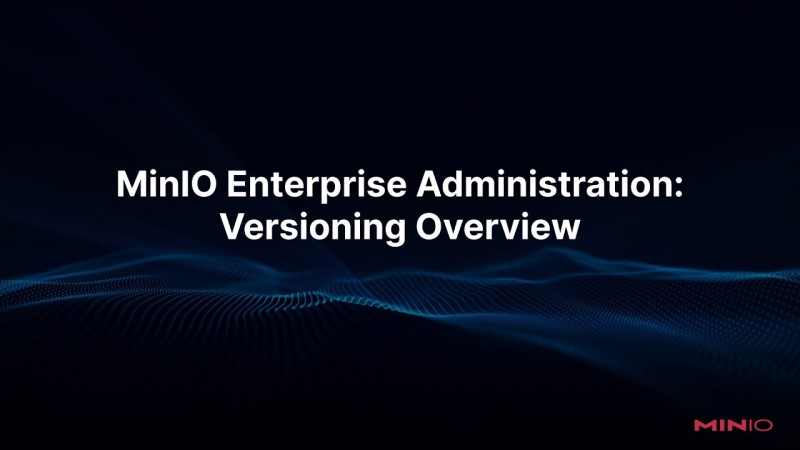 MinIO on LinkedIn: MinIO Object Management: Versioning Overview MinIO on LinkedIn: MinIO Object Management: Versioning Overview