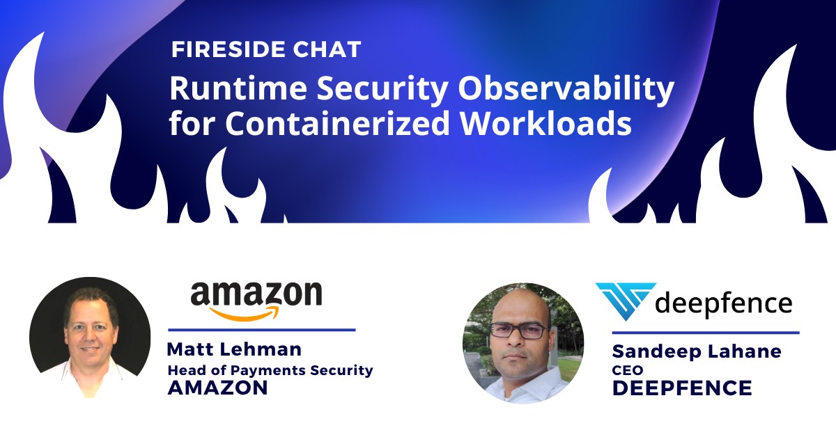 Durrell Roberts on LinkedIn: Fireside Chat: Runtime Security ... Durrell Roberts on LinkedIn: Fireside Chat: Runtime Security ...