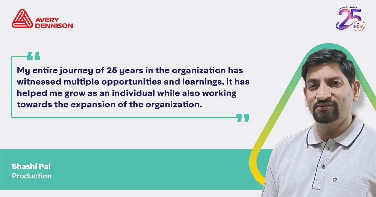 Celebrating 25 Years in India | Avery Dennison Celebrating 25 Years in India | Avery Dennison