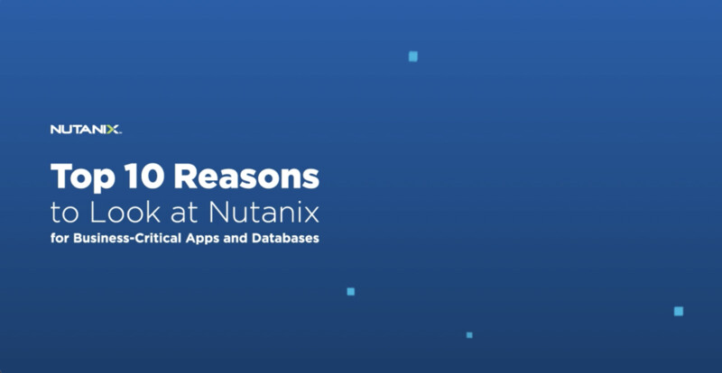 Nutanix Benefit 9: Fully Unified Storage | Joe Brennan Nutanix Benefit 9: Fully Unified Storage | Joe Brennan