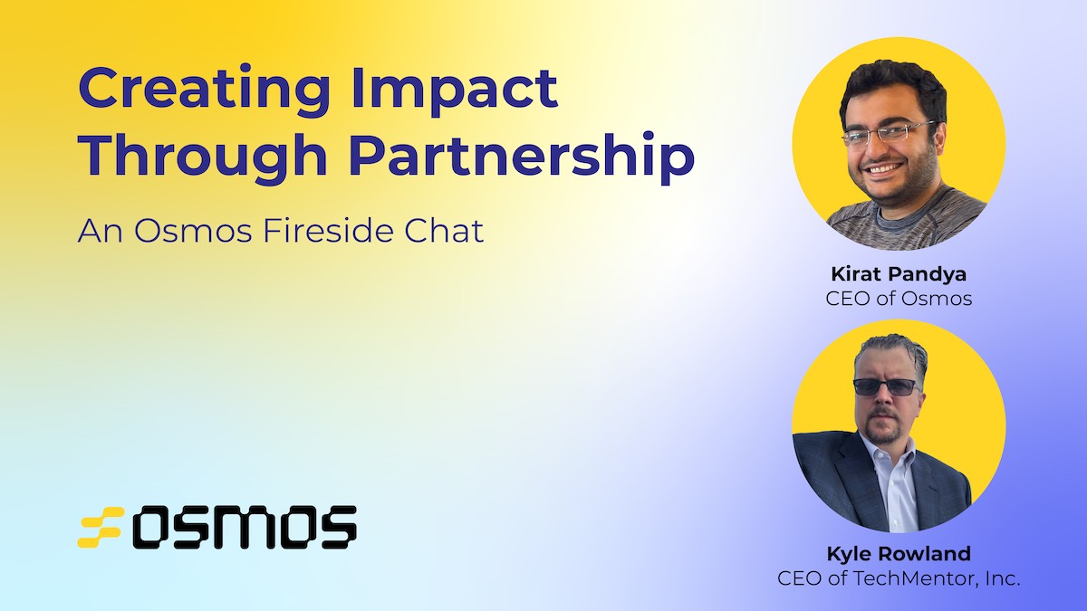 Osmos on LinkedIn: Fireside Chat: Creating Impact Through Partnership Osmos on LinkedIn: Fireside Chat: Creating Impact Through Partnership