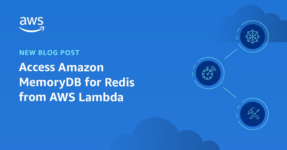 AWS Databases & Analytics on LinkedIn: Access Amazon MemoryDB for Redis ... AWS Databases & Analytics on LinkedIn: Access Amazon MemoryDB for Redis ...