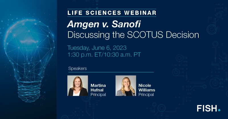 Nicole Williams on LinkedIn: Amgen v. Sanofi: Discussing the SCOTUS ... Nicole Williams on LinkedIn: Amgen v. Sanofi: Discussing the SCOTUS ...