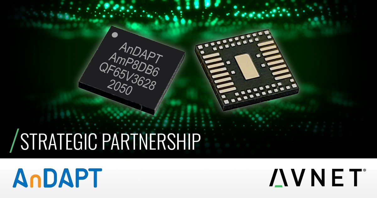 Avnet on LinkedIn: Avnet and AnDAPT Ink Distribution Agreement to ... Avnet on LinkedIn: Avnet and AnDAPT Ink Distribution Agreement to ...
