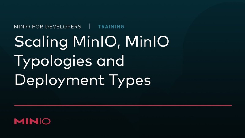 MinIO on LinkedIn: #objectstorage #kubernetes MinIO on LinkedIn: #objectstorage #kubernetes