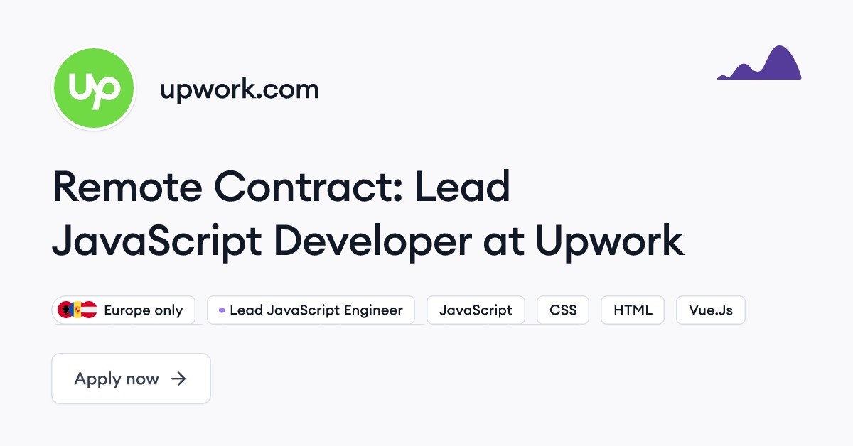 Himalayas on LinkedIn: Remote Contract: Lead JavaScript Developer Job ... Himalayas on LinkedIn: Remote Contract: Lead JavaScript Developer Job ...