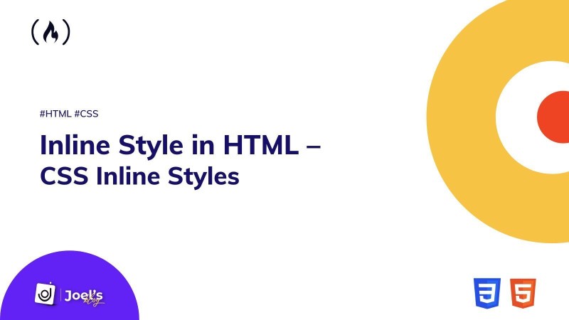 freeCodeCamp on LinkedIn: Inline Style in HTML – CSS Inline Styles freeCodeCamp on LinkedIn: Inline Style in HTML – CSS Inline Styles