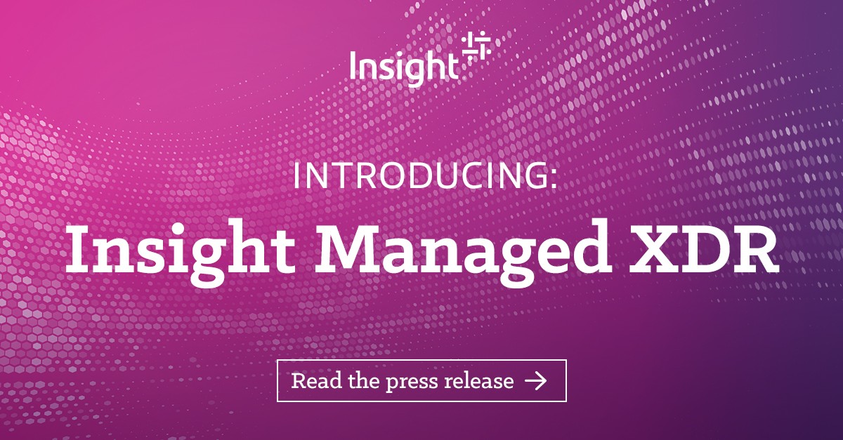 Dean Gross LinkedIn‘de: Insight Expands Managed Security Service with ... Dean Gross LinkedIn‘de: Insight Expands Managed Security Service with ...