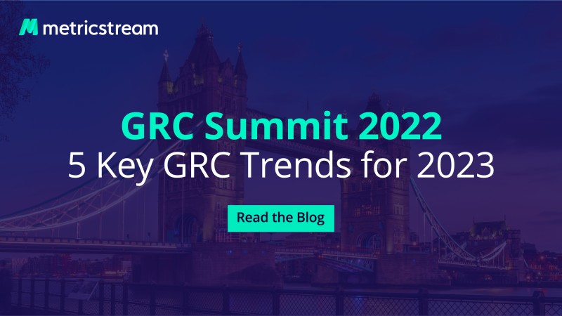 MetricStream on LinkedIn: GRC Summit 2022: 5 Key GRC Predictions for 2023 MetricStream on LinkedIn: GRC Summit 2022: 5 Key GRC Predictions for 2023