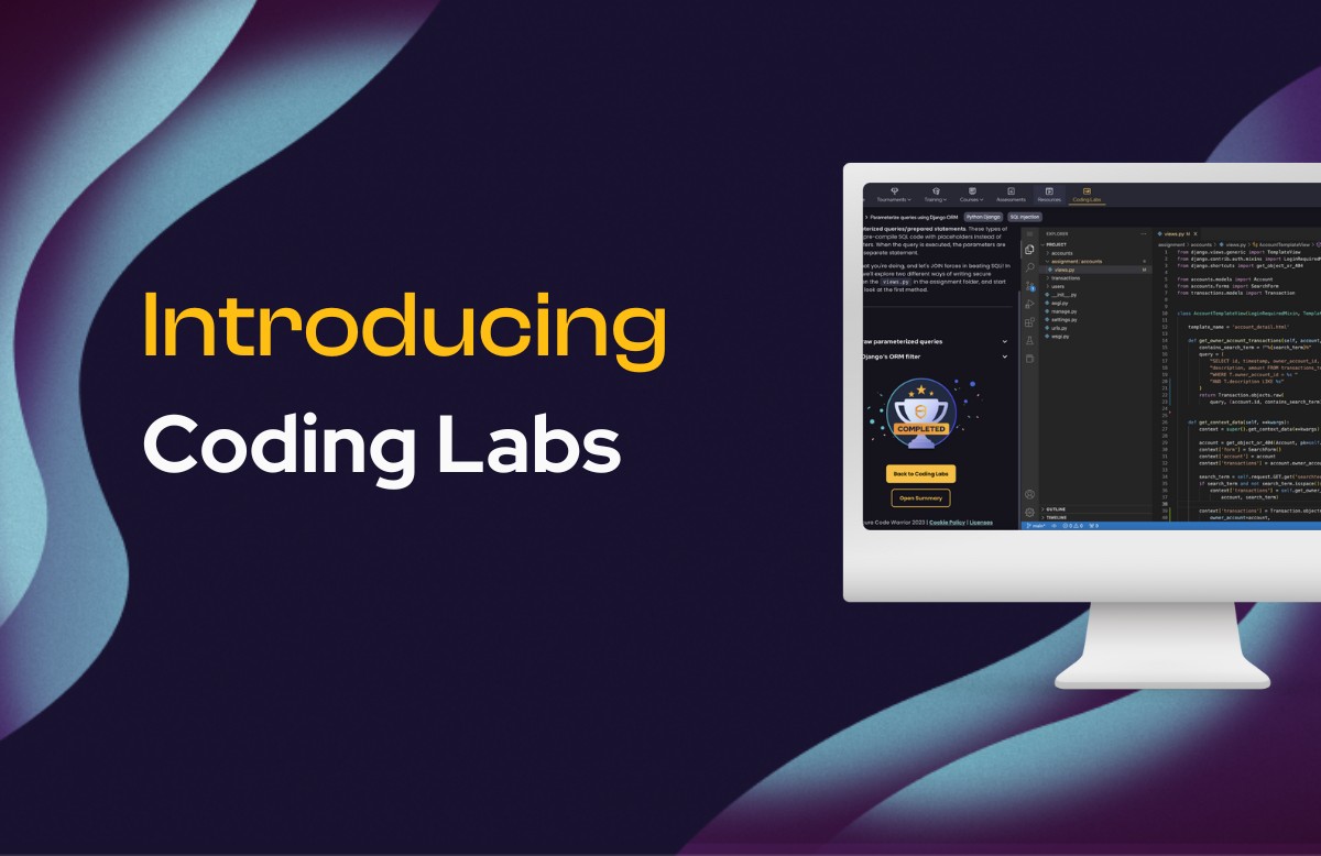 Secure Code Warrior on LinkedIn: Coding Labs: Hands-on secure code ... Secure Code Warrior on LinkedIn: Coding Labs: Hands-on secure code ...