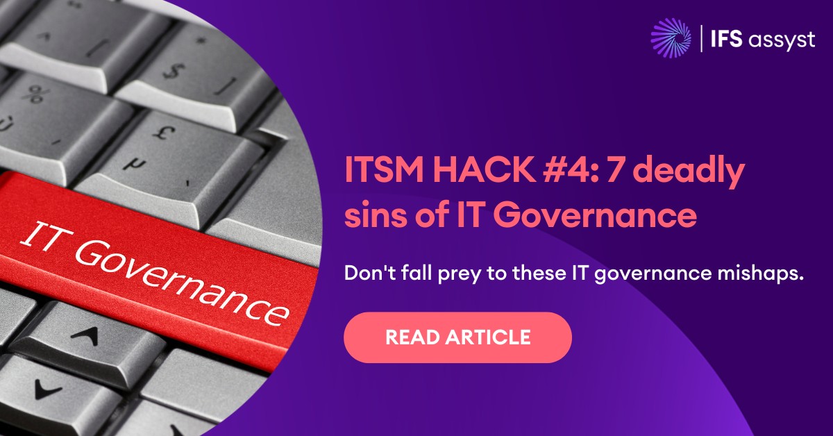 Scott Camarotti on LinkedIn: #itgovernance #itsm Scott Camarotti on LinkedIn: #itgovernance #itsm
