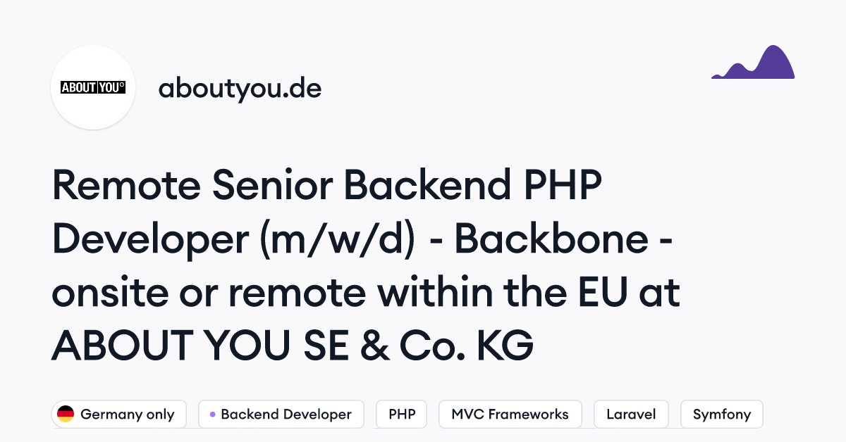 Himalayas on LinkedIn: Remote Senior Backend PHP Developer (m/w/d ... Himalayas on LinkedIn: Remote Senior Backend PHP Developer (m/w/d ...