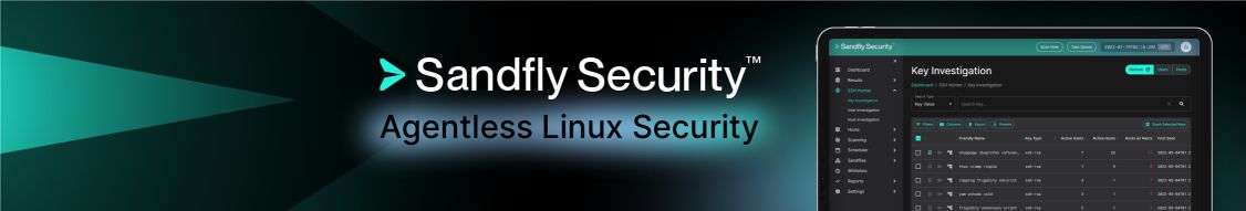 Sandfly Security on LinkedIn: Sandfly 5.3.1 - New License Tiers and ... Sandfly Security on LinkedIn: Sandfly 5.3.1 - New License Tiers and ...